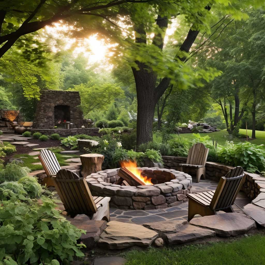 Creating Cozy Outdoor Spaces with Propane Ceramic Fire Pit Features